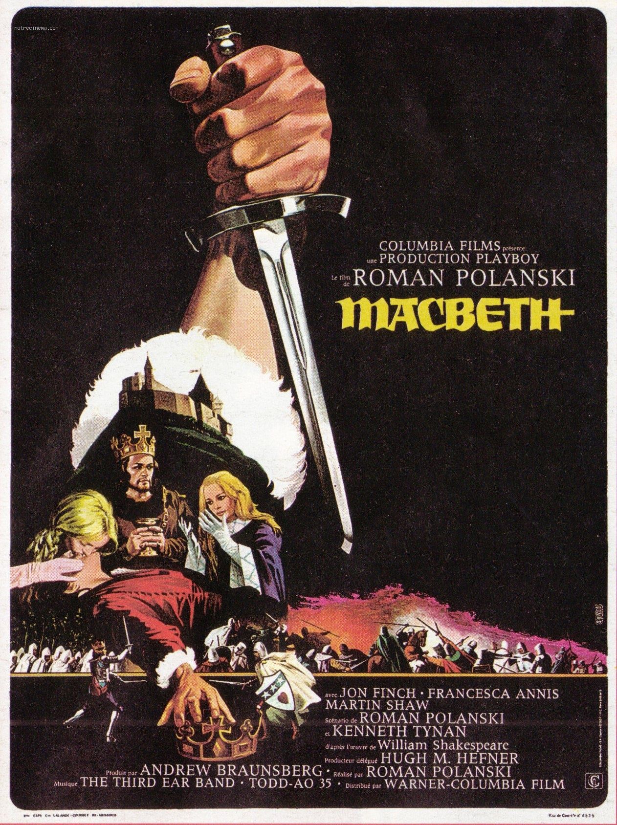 Macbeth (Polanski) ・ La Filmothèque du Quartier Latin